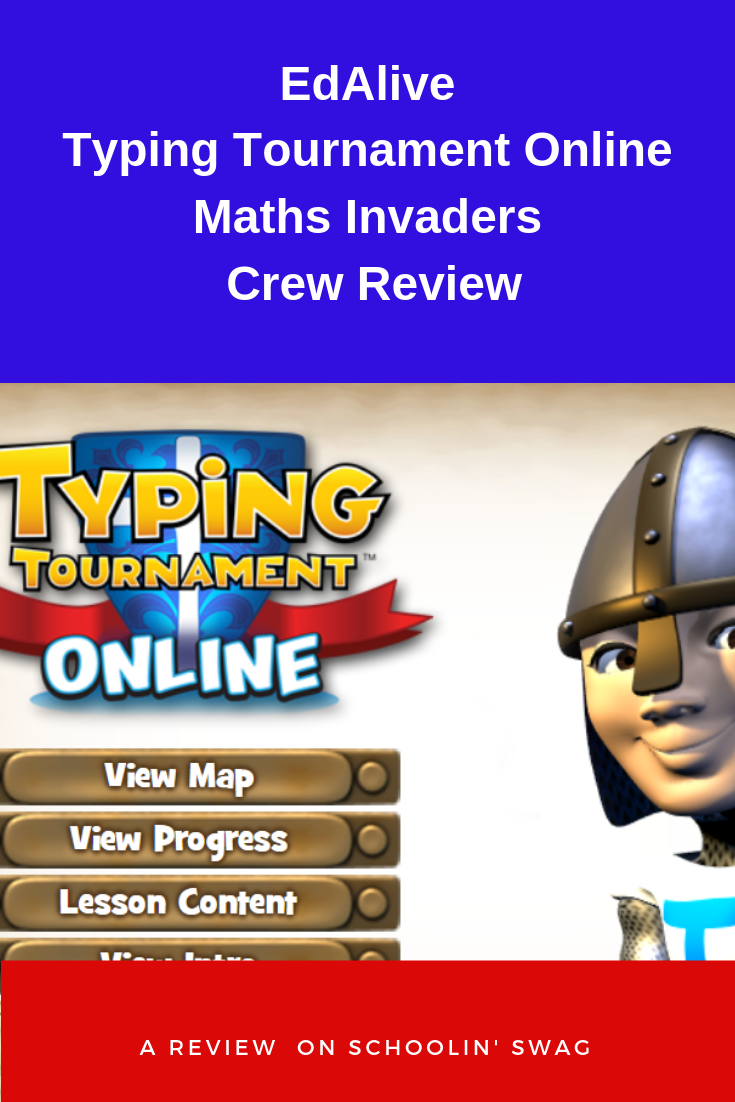 EdAlive Typing Tournament Online and Math Invaders Online (Review ...