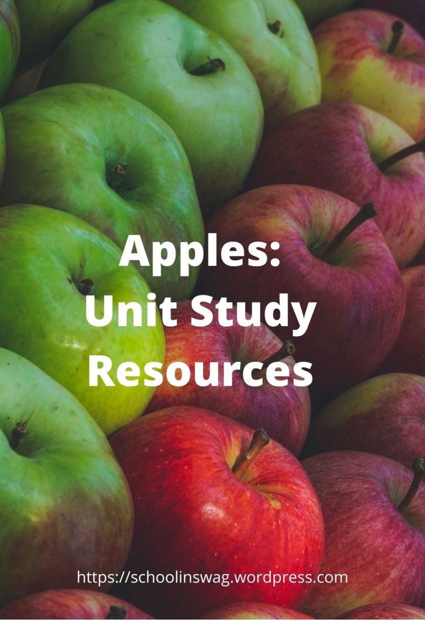 Apples Unit Study Resources – The Schoolin' Swag Blog